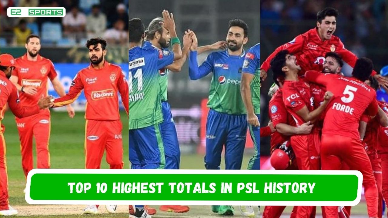 Top 10 Highest Totals in PSL History